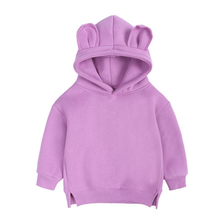 Sudadera con capucha para niños y niñas, suéter de lana con orejas de ...