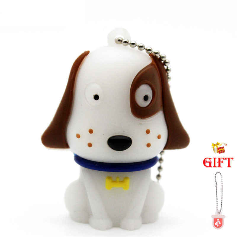Unidad Flash USB con forma de perro para niños, pendrive de dibujos ...