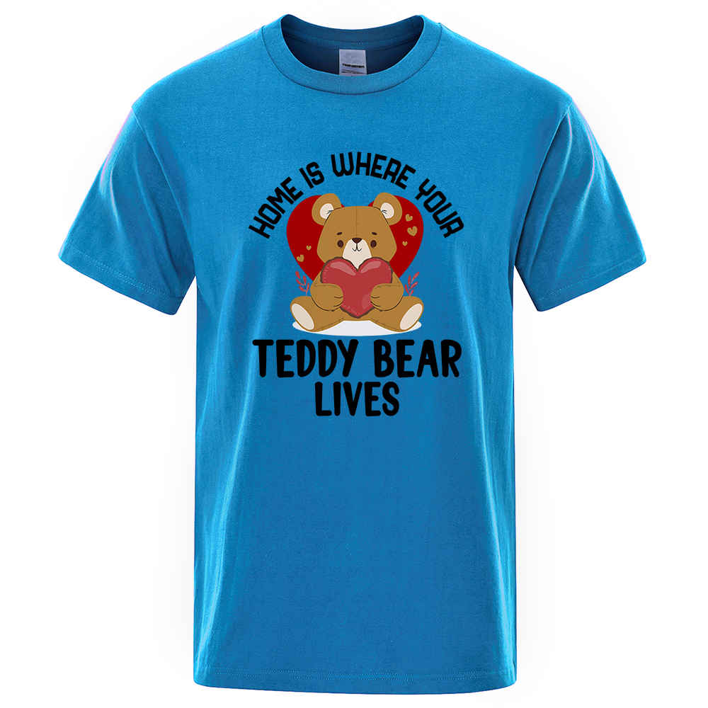 Camisetas con estampado de tu oso de peluche para hombre, ropa ...