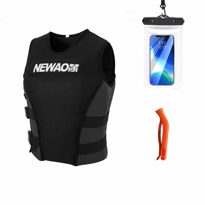 Swow-chaleco salvavidas de neopreno para adultos, chaqueta de seguridad ...