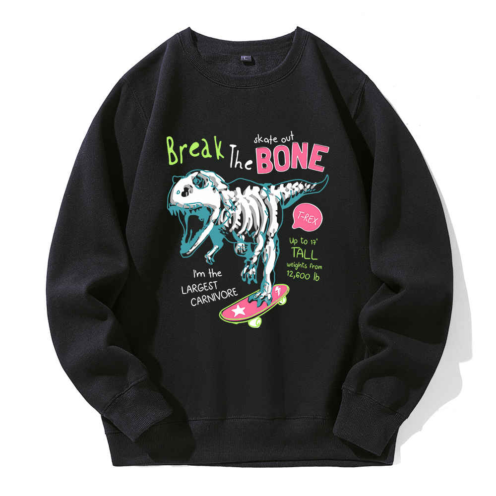 Skate Out Will Break The Bone sudaderas con capucha estampadas para ...