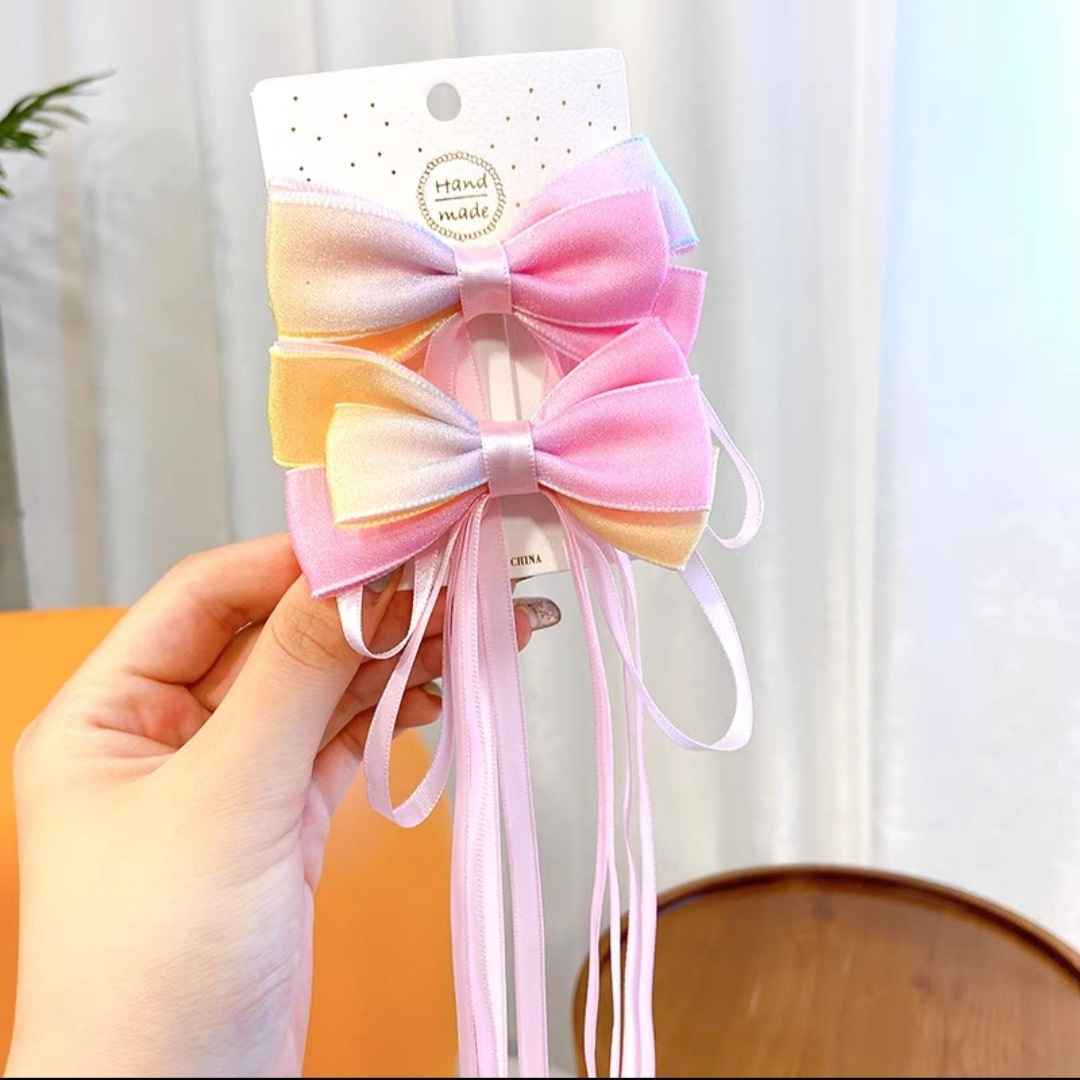 Horquillas de borla de lazo degradado de estilo chino, pinzas para el ...