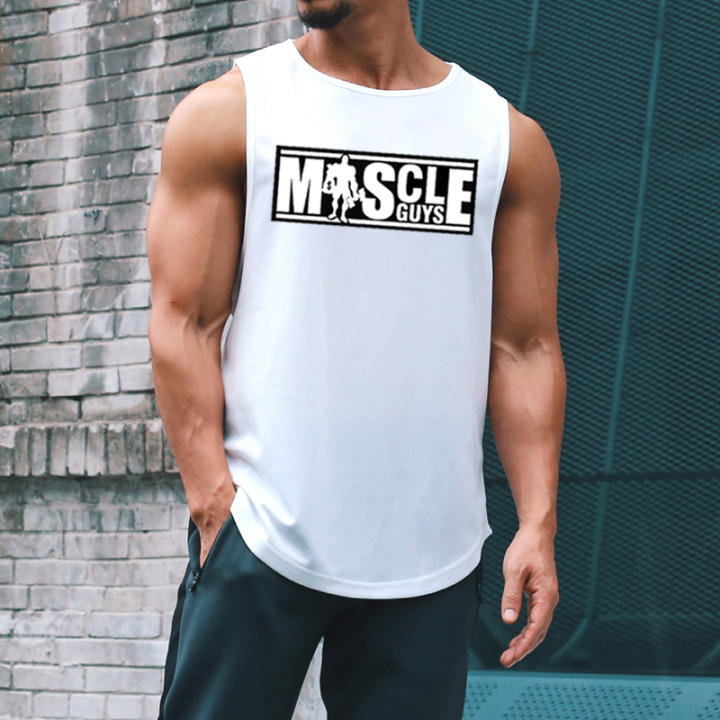 Camisetas sin mangas de entrenamiento para hombre, camisas informales ...