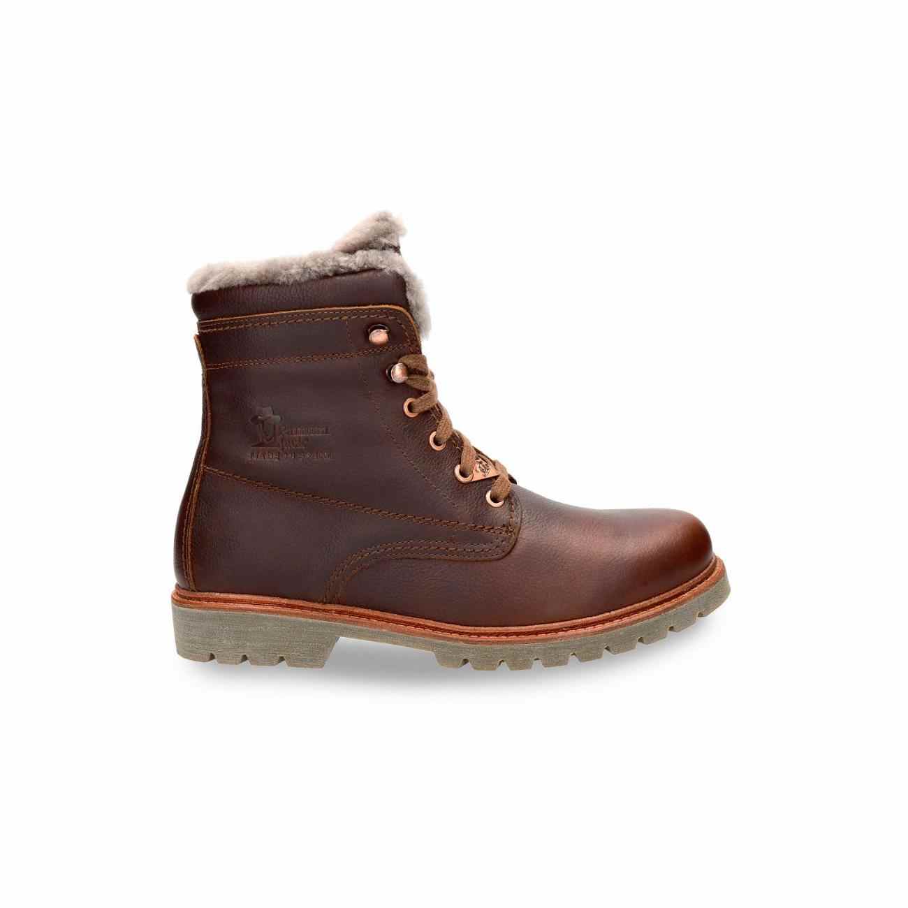 BOTINES DE PIEL PARA HOMBRE PANAMA JACK AVIATOR IGLOO MARRON | Miravia