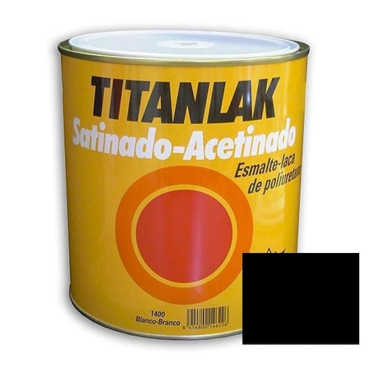 Esmalte laca negra titanlak 750ml 1401 | Miravia