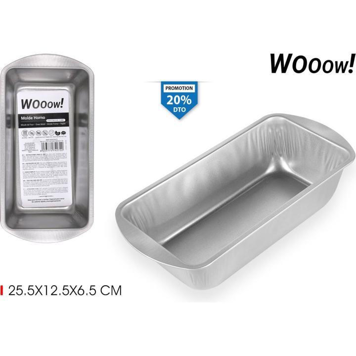 WOOOW! | MOLDE COCINA RECTANGULAR 25.5X12.5X6.5CM / 0.3MM - Molde Cocina de Silicona Flexible y ...