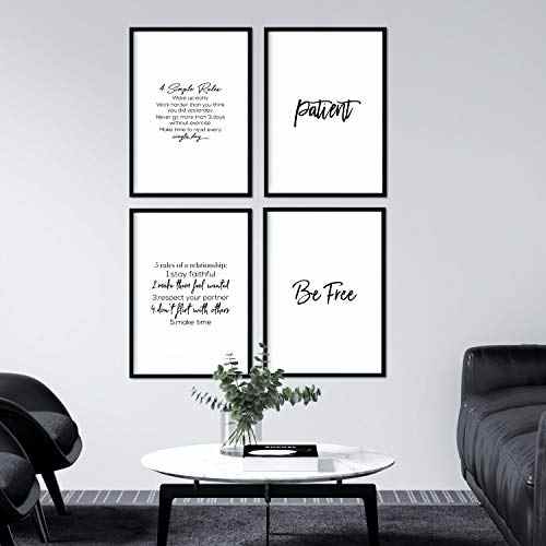 Nacnic Pack De Posters Con Frases Inspiracionales. Set De Láminas De ...