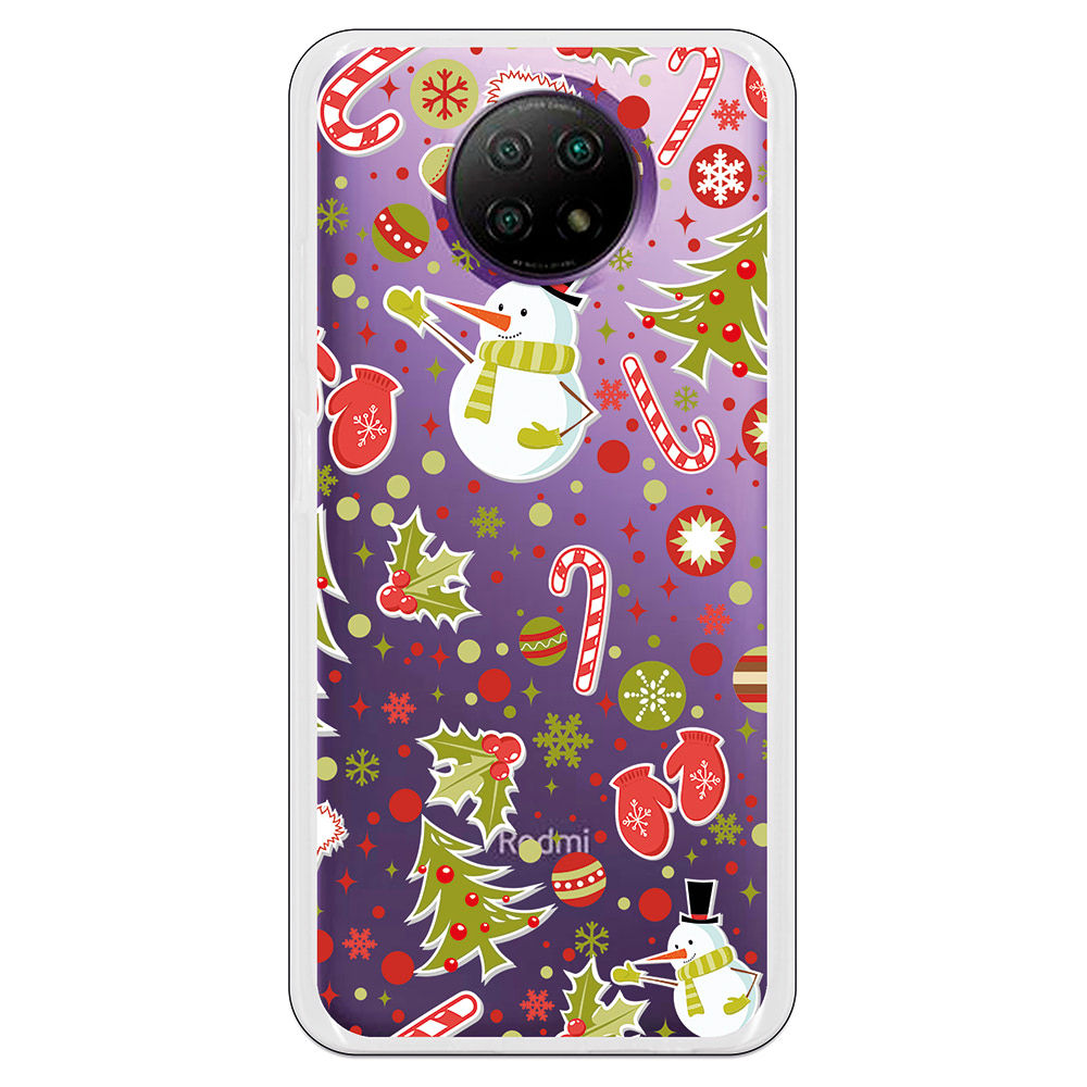 Carcasa para Xiaomi Redmi Note 9 5G - Redmi Note 9T - Stickers Navidad ...