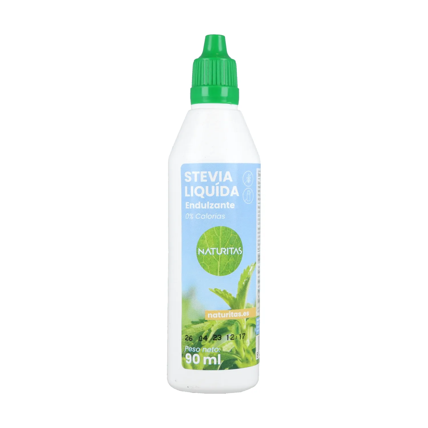 Stevia líquida 90 ml Naturitas | Edulcorante | Sustituto del azúcar ...