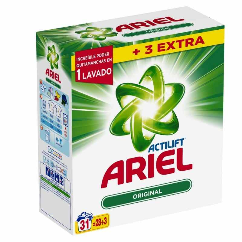 Ariel-Detergente Ariel Actilift Original 2015 g En polvo 31 Lavados ...