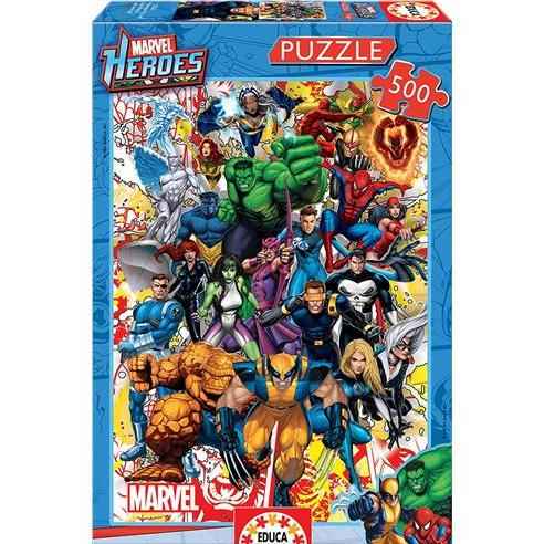 Puzzle - Marvel: Heroes Comic (500 pcs) | Miravia