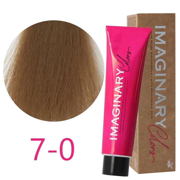 Imaginary Colors - Tinte Permanente Color Natural 7-0 Rubio 100 ml ...
