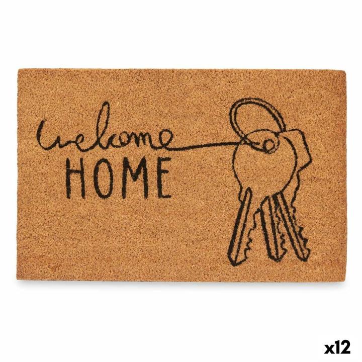 Felpudo Welcome Home Natural 60 x 1 x 40 cm (12 Unidades) | Miravia