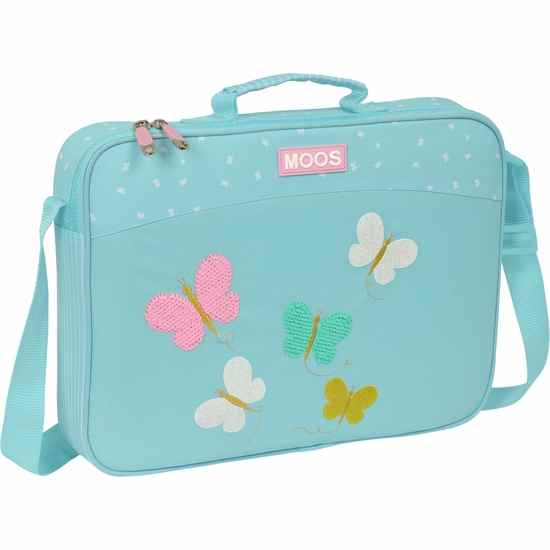 SAFTA | CARTERA EXTRAESCOLARES RECICLADO MOOS "BUTTERFLIES" - Cartera ...
