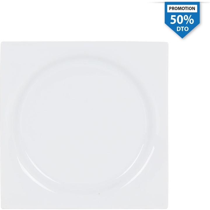 HOME | PLATO POSTRE ZEN 18X18X2,5CM - Plato Postre Porcelana Elegante y ...