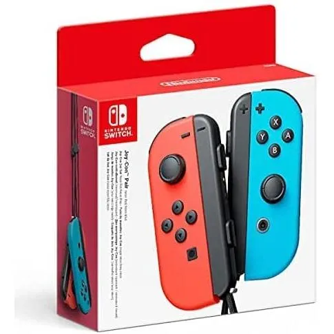 Set Joy-Con Azul Neón/ Rojo Neón - Switch - Nuevo precintado - PAL ...