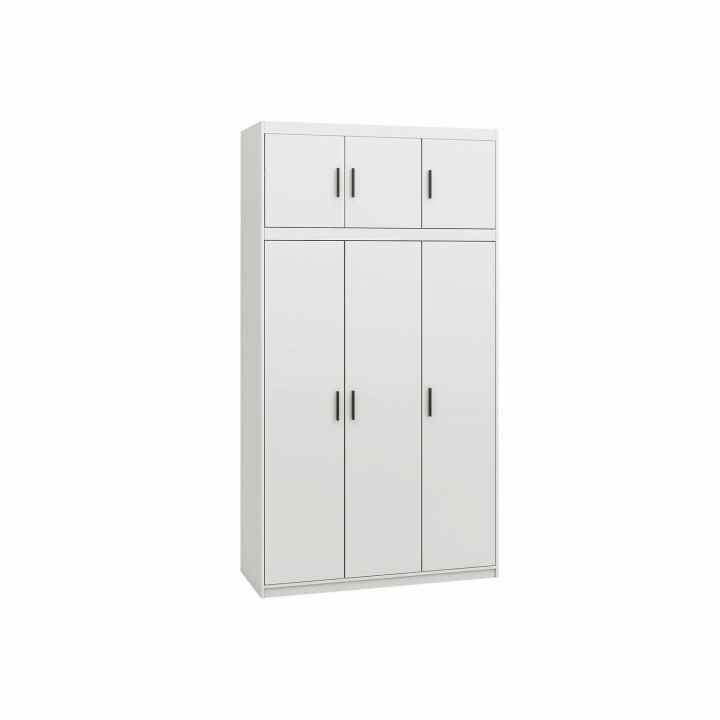 Armario Tucson 150 , Muebles ES, Con bisagras, White, 133 x 246 x 53cm ...