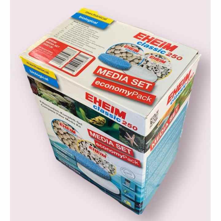 EHEIM SET CLASSIC 250 - 2L Eheim substrat +1L Eheim Mech + 1 esponja azul + 1 fina blanca | Miravia
