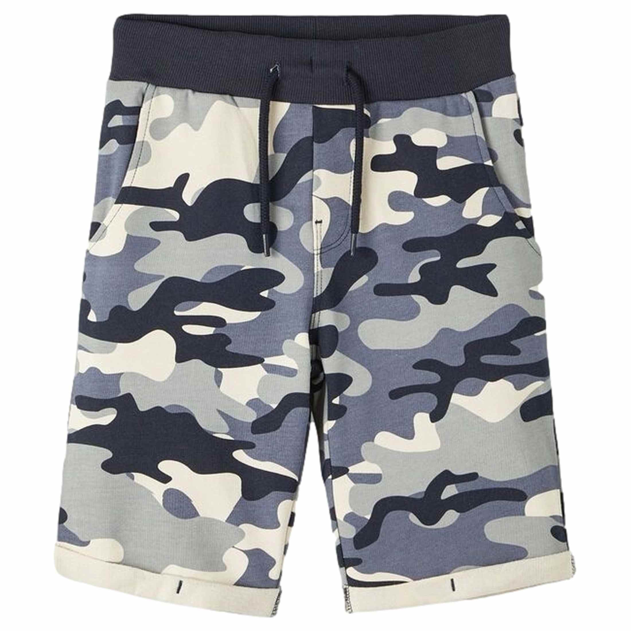 Pantalon Corto Name It Vermo Aop Long Swe Sahorts Unb Hh Azul | Miravia