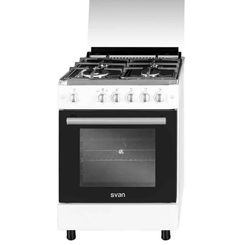Cocina de gas Svan SVK6603GTB 4 fuegos 63L con ignición automática ...