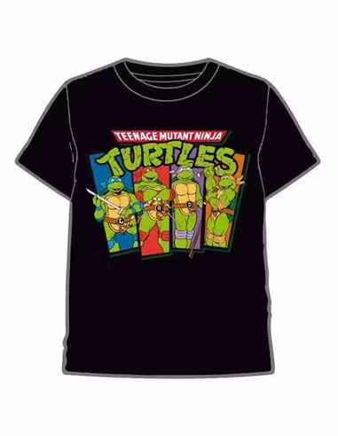 CAMISETA TORTUGAS NINJA NEG.10 | Miravia