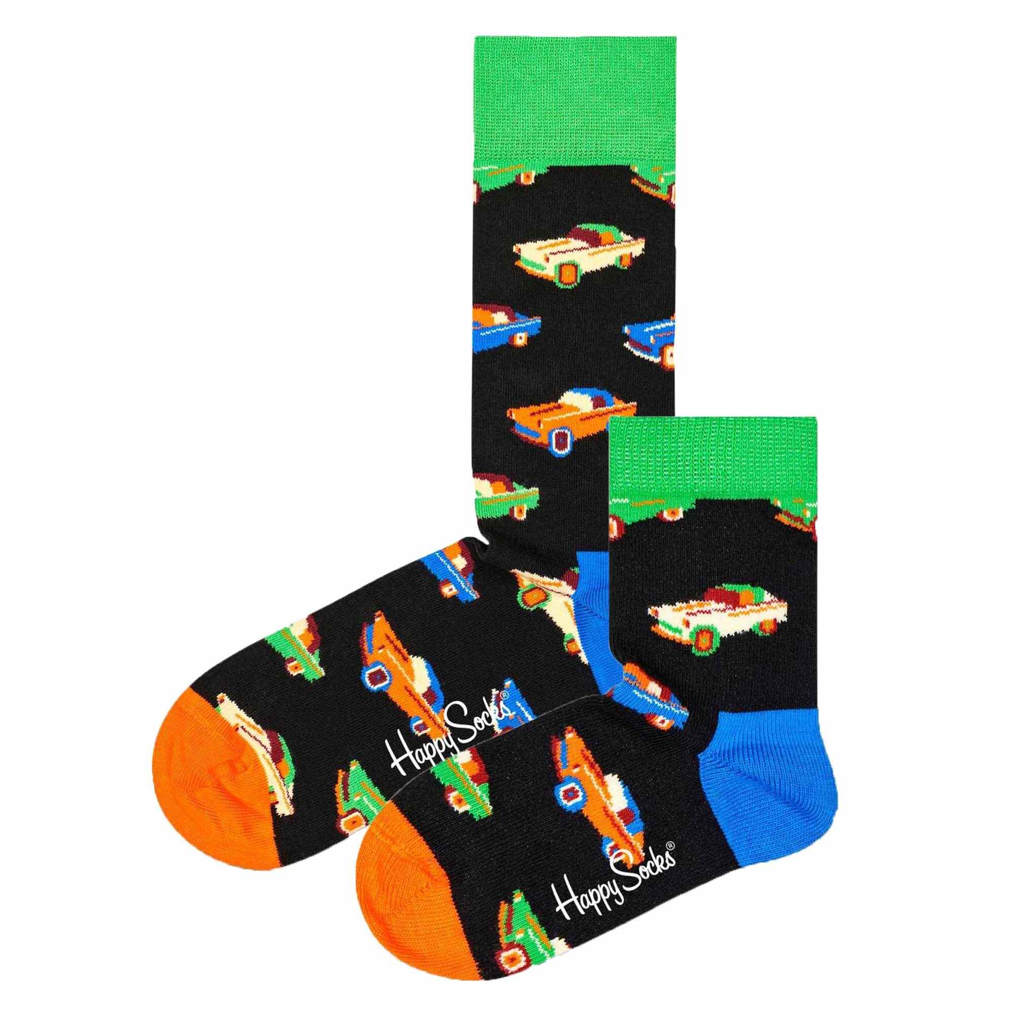 Happy Socks Calcetines para hombres y niños, paquete de 2 - Mini & Me ...