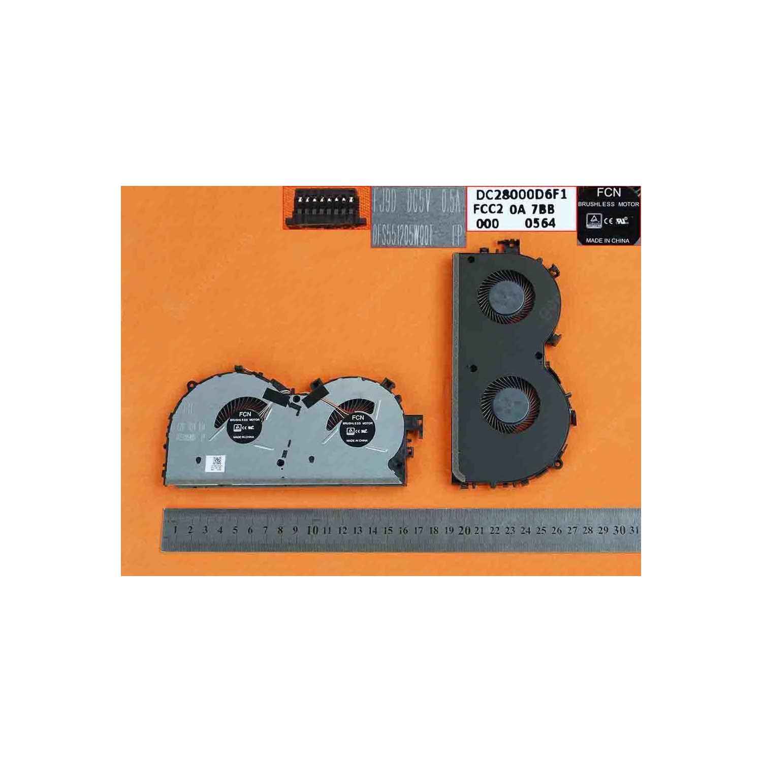 VENTILADOR PARA PORTÁTIL LENOVO LEGION Y520 R520 R720 R720-15IKBN 80WW ...