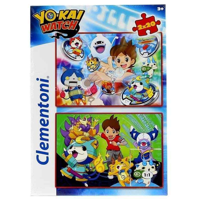 Yo Kai Watch Puzzles 2 x 20 Piezas - Clementoni 24748 | Miravia