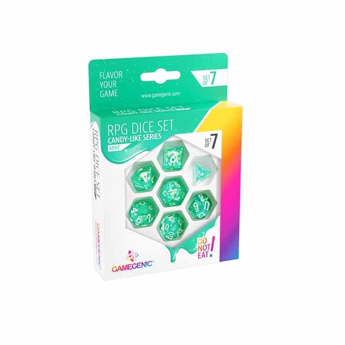 ASMODEE MINT RPG DICE SET (7PCS) GAMING ACCESORIES DICES 2x10x15 Cms ...