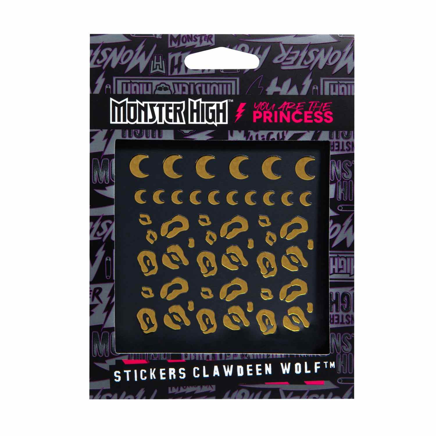 MONSTER HIGH / YOU ARE THE PRINCESS GEMS STICKER CLAWDEEN WOLF | Miravia