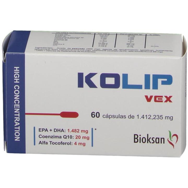 Bioksan Kolip Vex 60 Cápsulas | Miravia