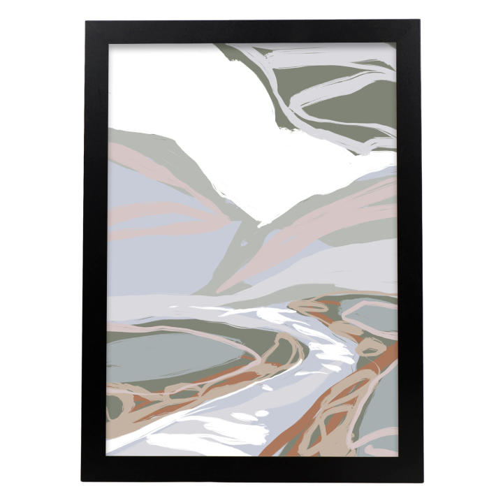 Nacnic Diseño De Río Río Lamina. En Paisaje Surtido Poster. Cuadros ...