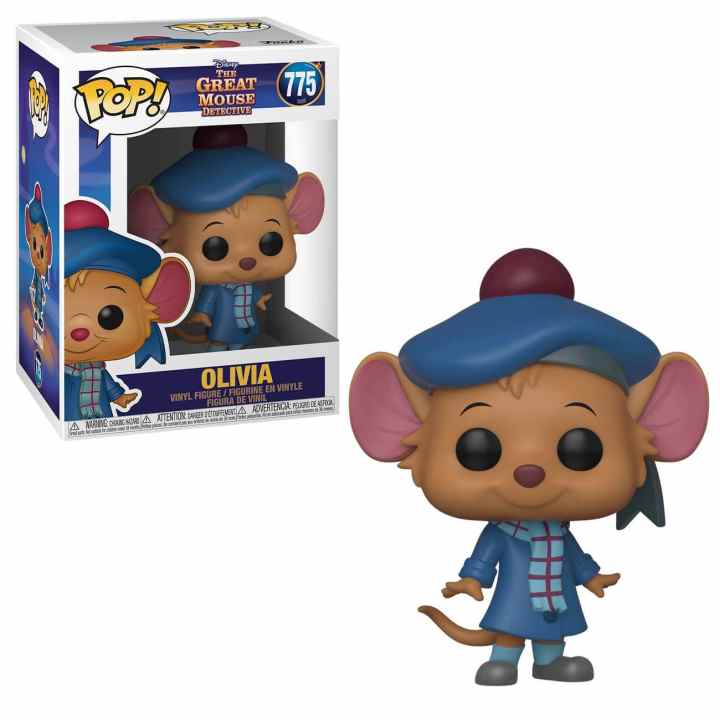 KREMTIK Funko Pop Disney El Gran Detective Raton Olivia 47720 ...