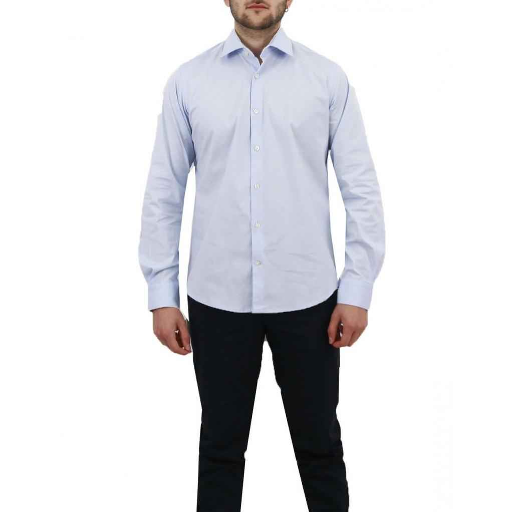 Gendive Camisa azul Gendive manga larga hombre | Miravia