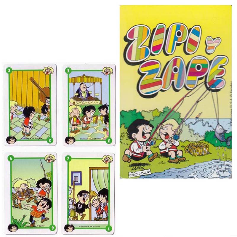 Fournier Baraja infantil de 33 cartas Zipi y Zape Original del año 1997 ...