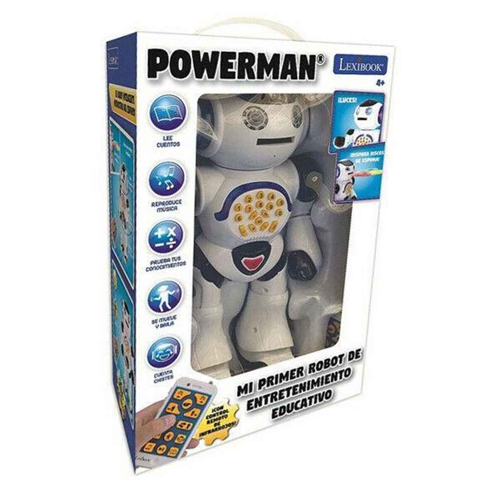 Lexibook Powerman - Mi robot interactivo para aprender y jugar, per ...