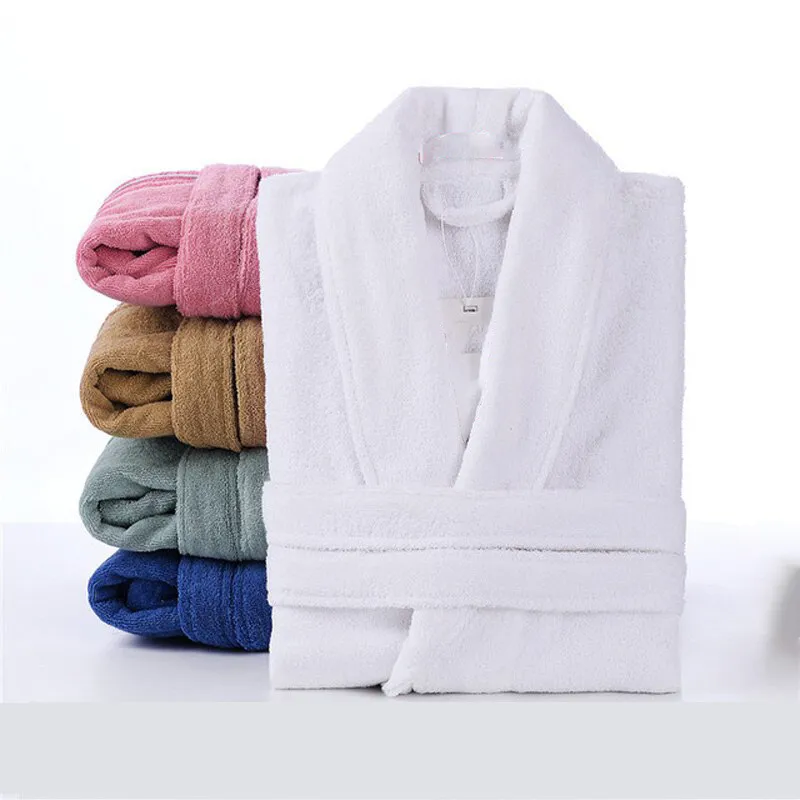 Albornoz Rizo, 100% Algodón, Talla disponible M/L/XL/XXL, Color Blanco ...