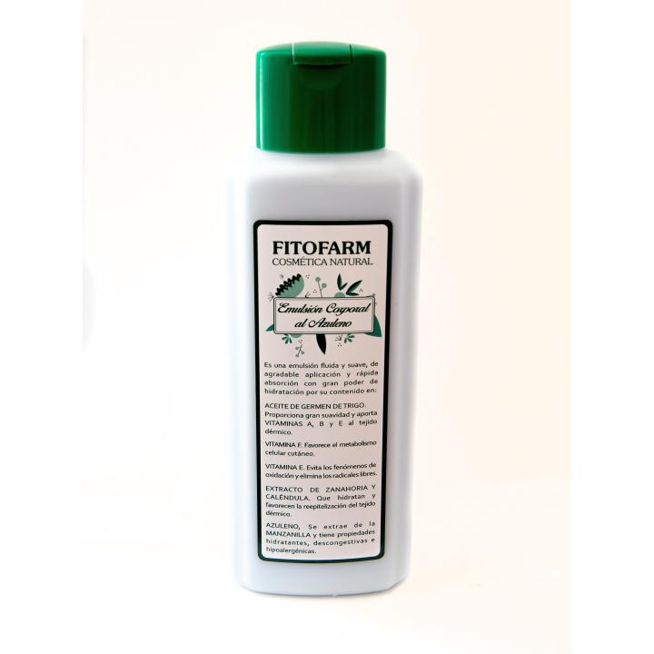 EMULSION CORPORAL AL AZULENO - FITOFARM COSMÉTICA NATURAL | Miravia