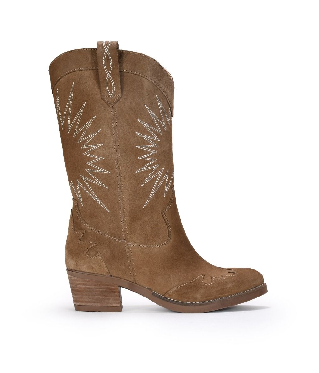 BOTA SERRAJE PIEL 16356 TATA TAUPE | Miravia