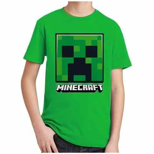 Camiseta - Minecraft: Verde (12 años) | Miravia
