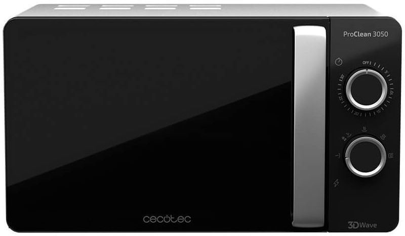 CECOTEC MICROONDAS 3050 PROCLEAN 20LTS NEGRO01528 | Miravia