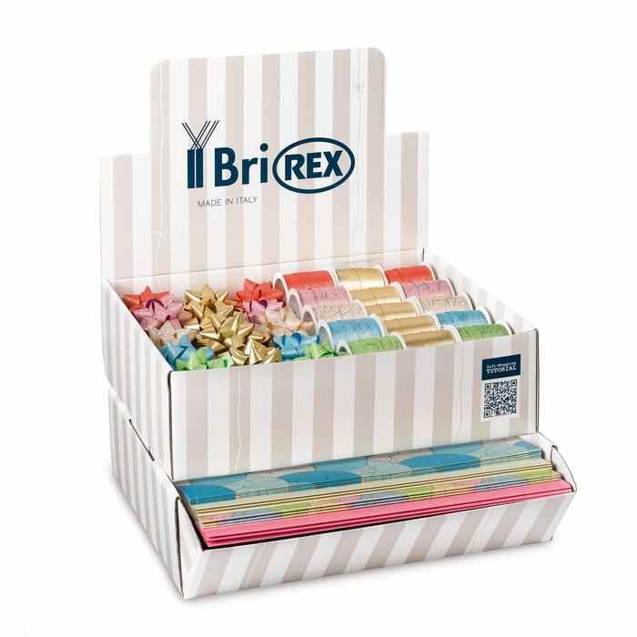 BRIZZOLARI EXPOSITOR FASHION ESTRELLA+ CINTA REGALO + PAPEL 130U ...