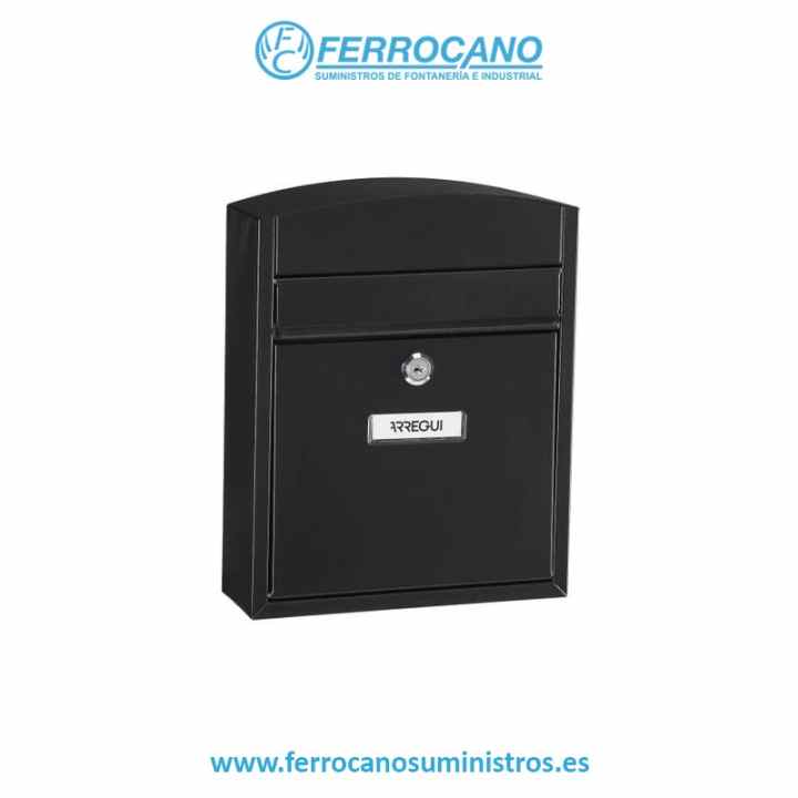 BUZON ARREGUI COMPACT E-5734 NEGRO | Miravia