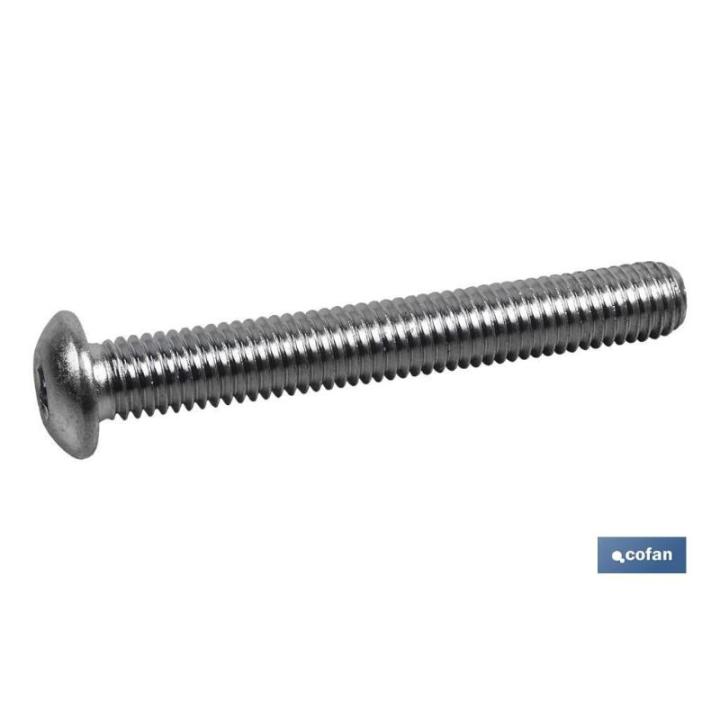 Din 7380 m-8 x 40 inox a4 caja 50 unid. | Miravia