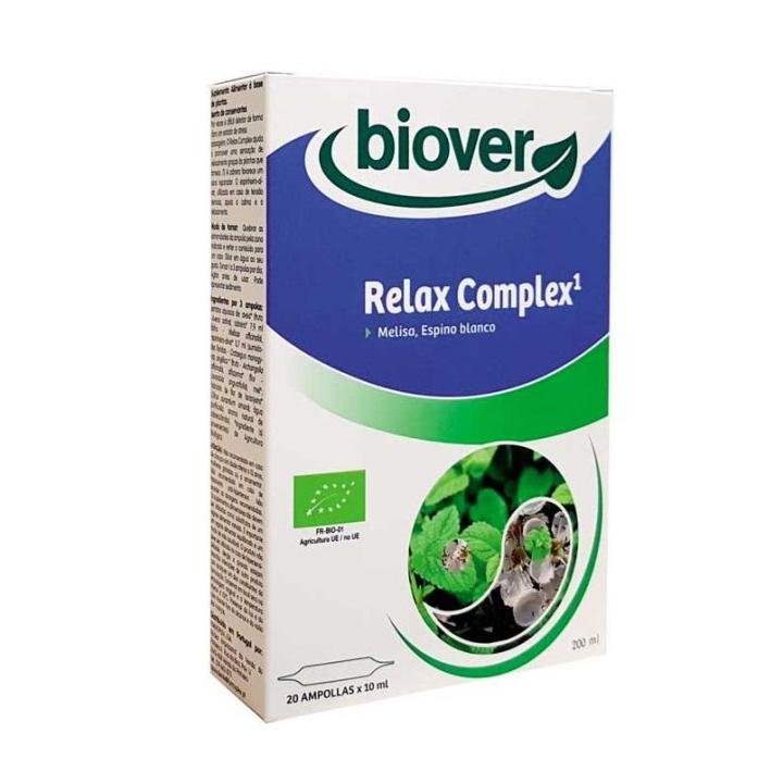 Relax complex, descanso y bienstar 20 ampollas de 10ml | Biover | Miravia