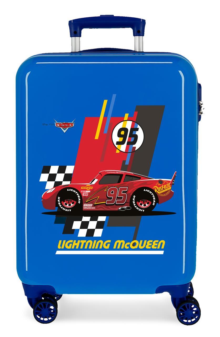 Disney Cars Maleta De Cabina ABS Rígida Lightning Mcqueen Azul | Miravia