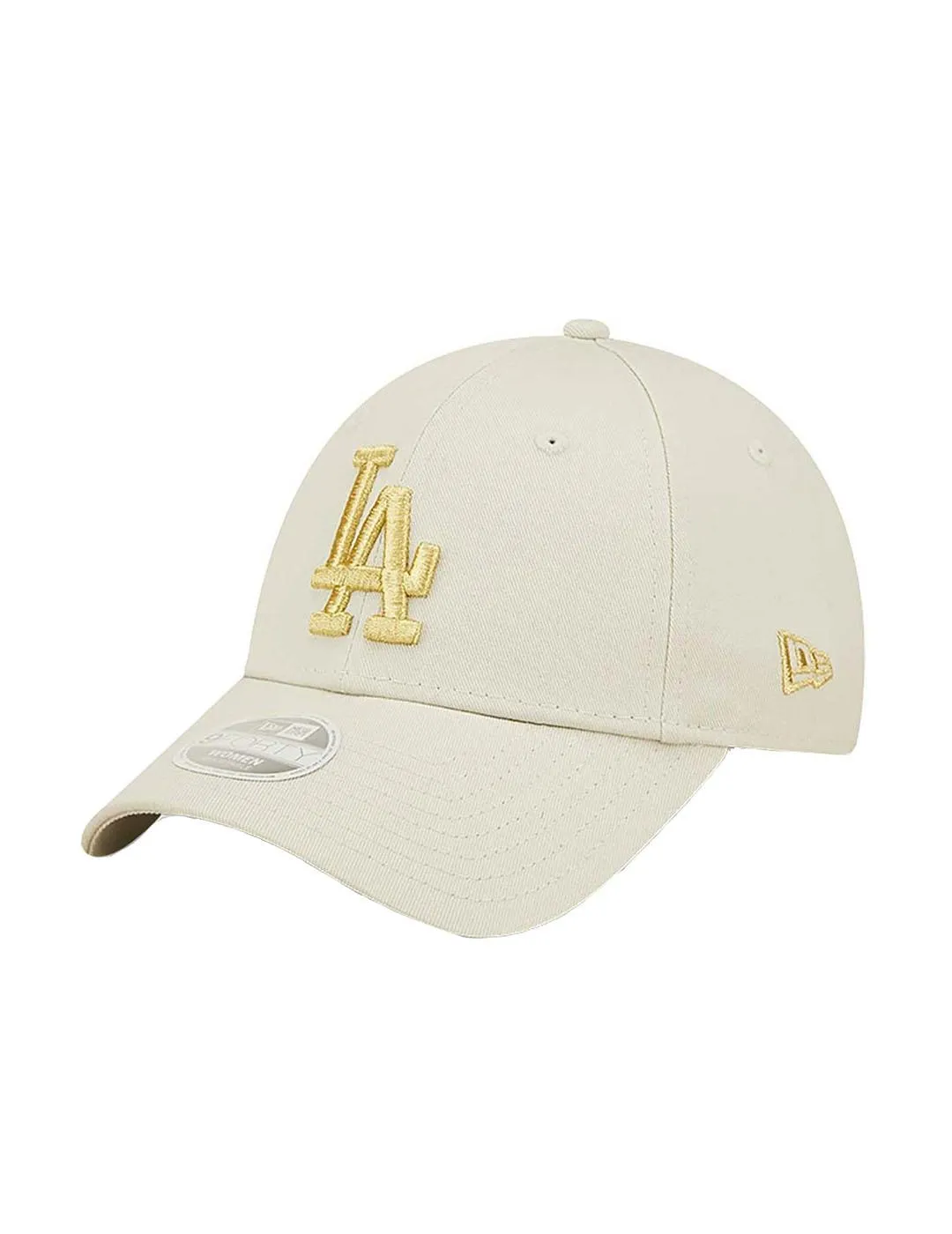 Gorra Mujer New Era 9Forty Los Angeles Beige Dorad | Miravia