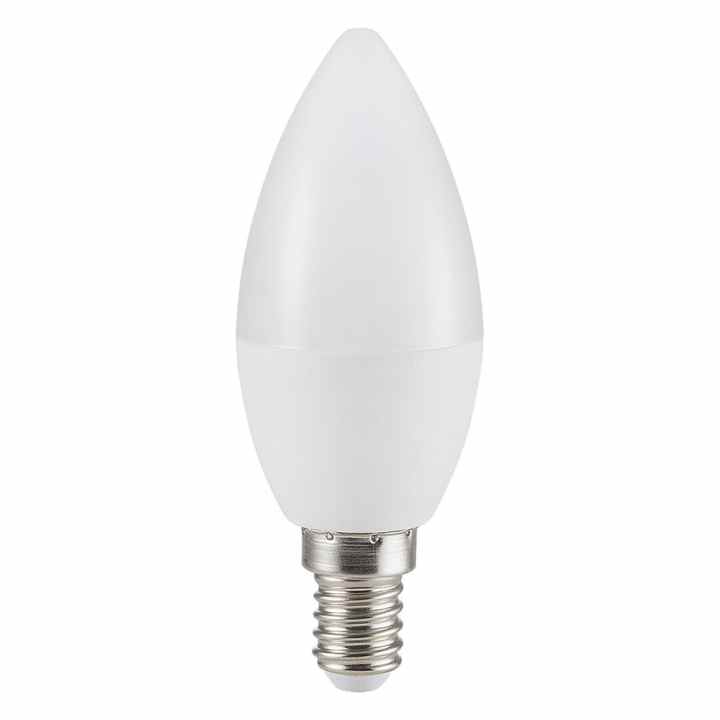 Bombilla LED SMD Smart E14 C37 5W 450lm 2700-6500K Dimmable con Tuya ...