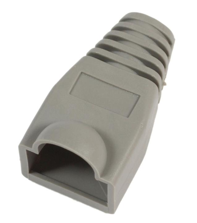 Microconnect Boots RJ-45 Plugs Grey - Accesorio para cables (Gris ...