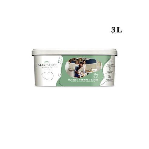 Bally Pintura ALLY BRUSH para Muebles, Cocinas y Baños 3l - Alta ...